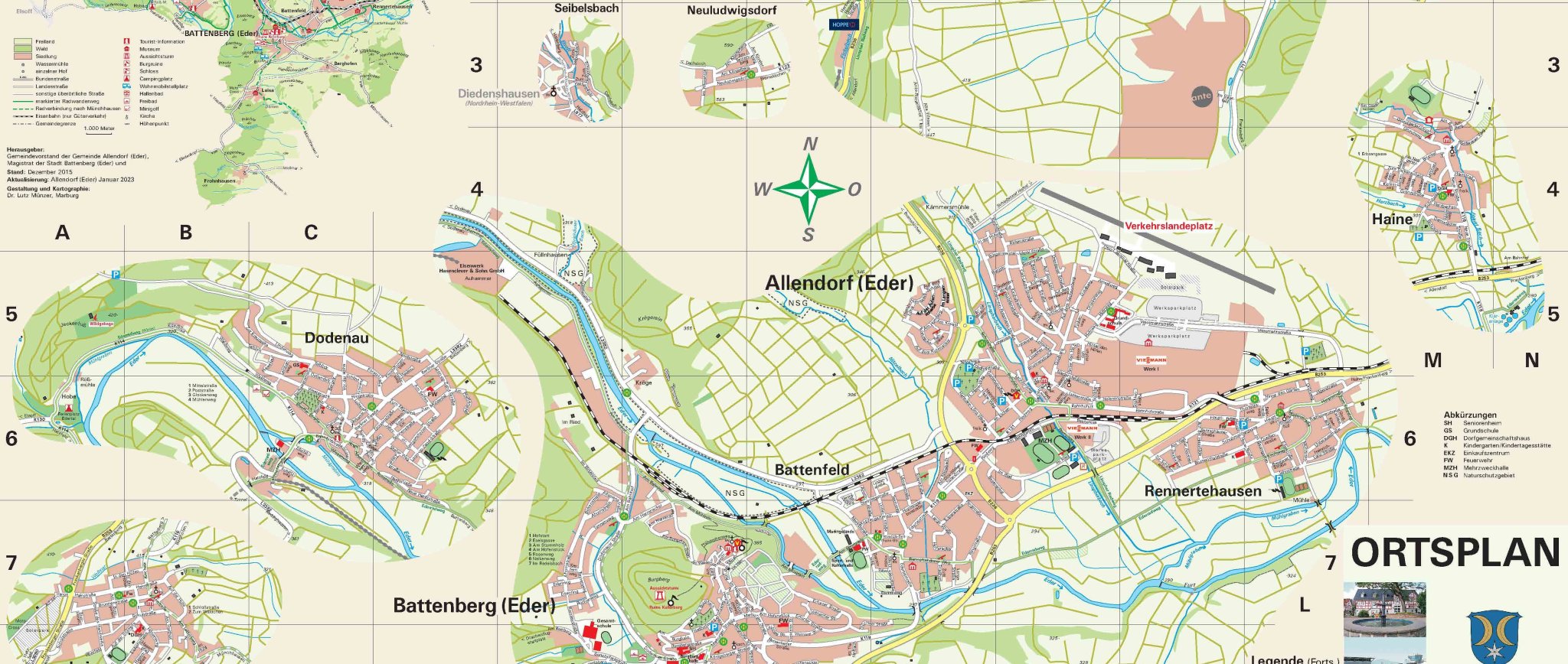 Ortsplan | Allendorf (Eder)
